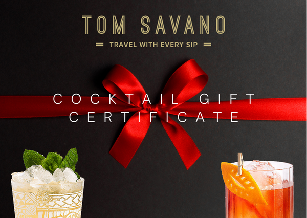 Tom Savano Gift Card – Tom Savano Cocktails